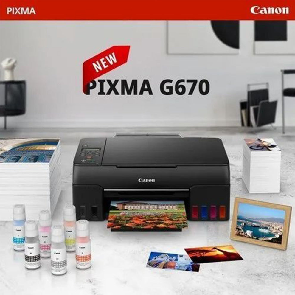Printer Canon Ink Tank G670 – Aashitech