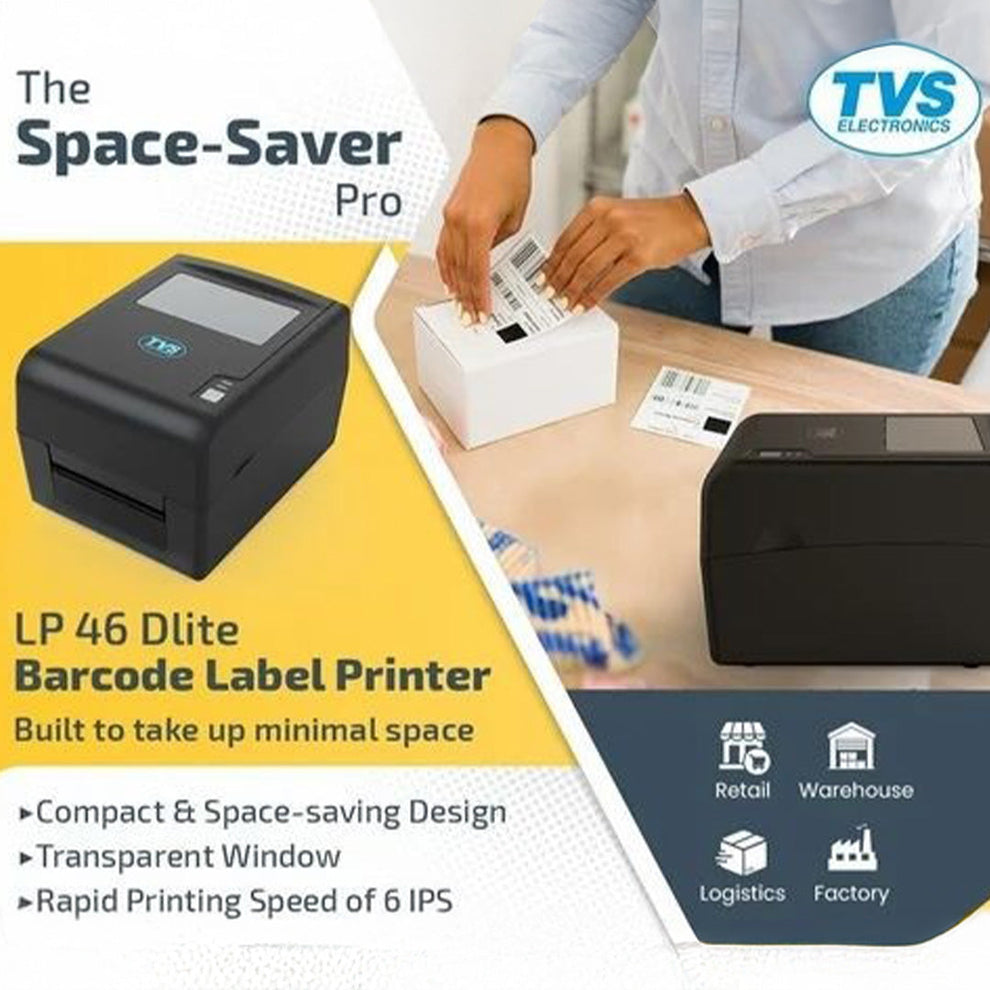 Printer Lable Tvse LP46 DLite – Aashitech