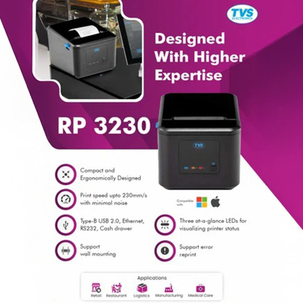 Printer Thermal TVSE RP 3230 – Aashitech